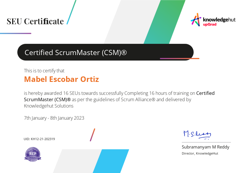 Mabel Escobar - Certified ScrumMaster® (CSM®), Virtual Assistant with ...