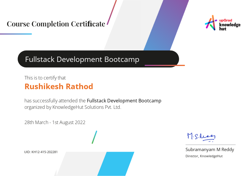 Rushikesh Rathod - Full Stack Developer - L&T Technology Services ...
